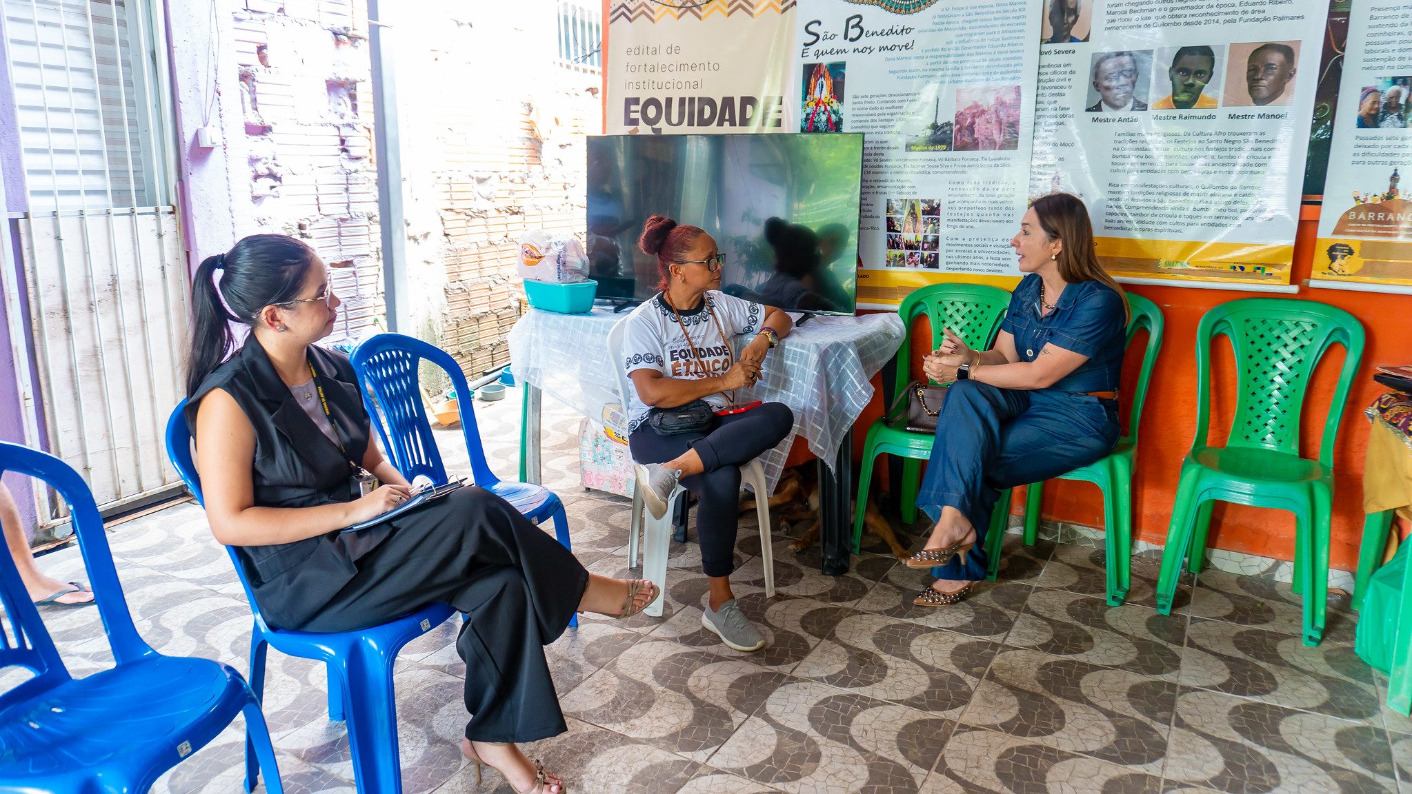 Equipe do TJAM visita quilombo localizado na Praça 14 e projeta ação da ...